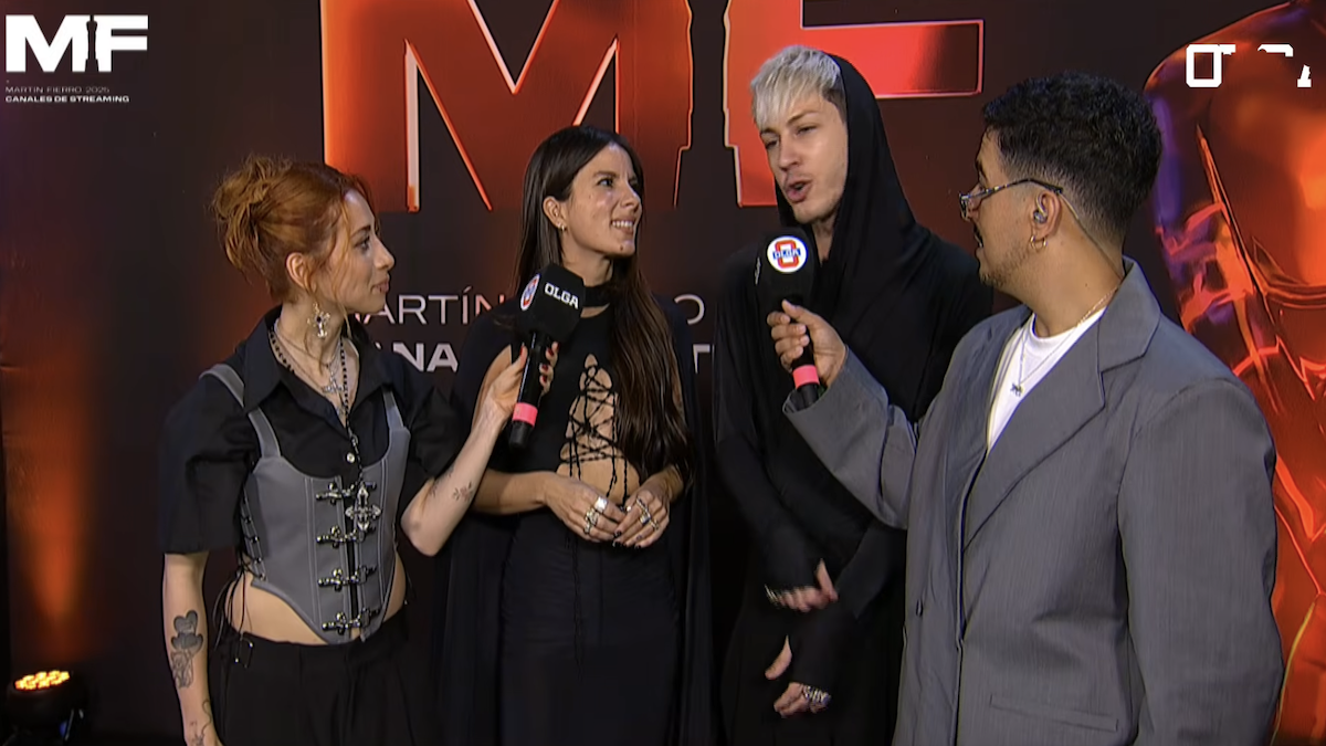 El look de La Reini para la alfombra roja de los Premios Martín Fierro ...