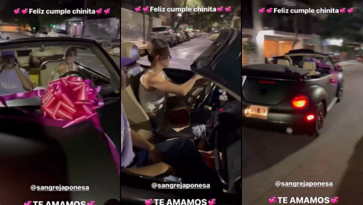 Rusherking contó cómo hizo para regalarle a la China Suárez el auto de sus sueños