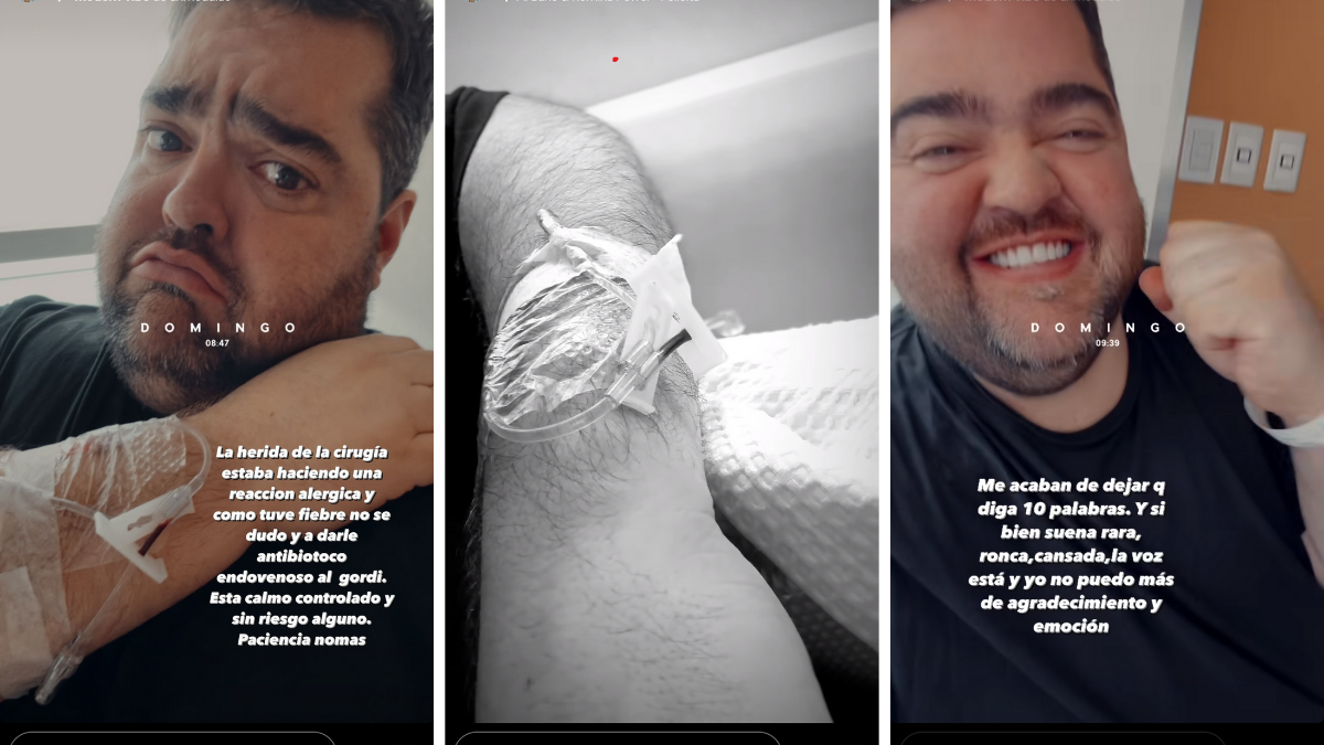 Darío Barassi tuvo que volver a la clínica tras su operación: los motivos