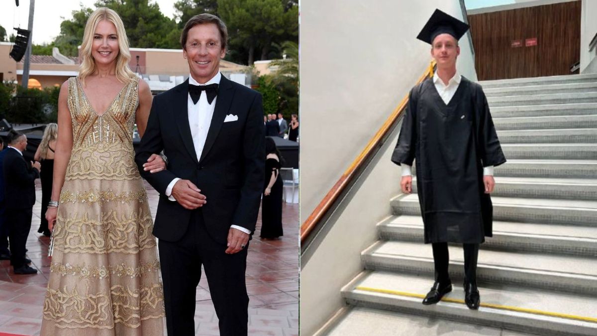 ¿De qué se recibió el hijo mayor de Valeria Mazza, Balthazar Gravier?