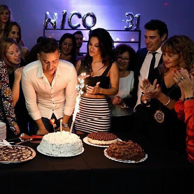 Matías Alé y Silvina Escudero compartieron una fiesta y hubo miradas ...