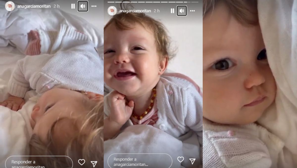 El tierno video de Ana García Moritán haciendo fiaca de domingo