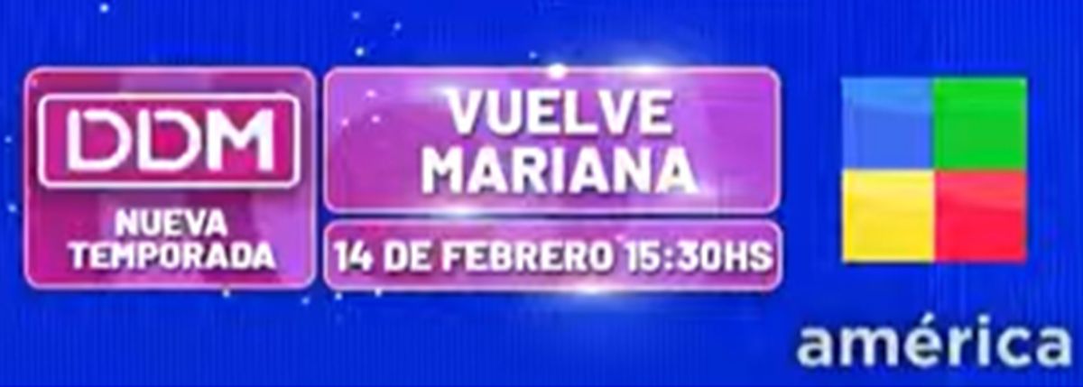 ¿Cuándo vuelve Mariana Fabbiani con DDM por América TV?