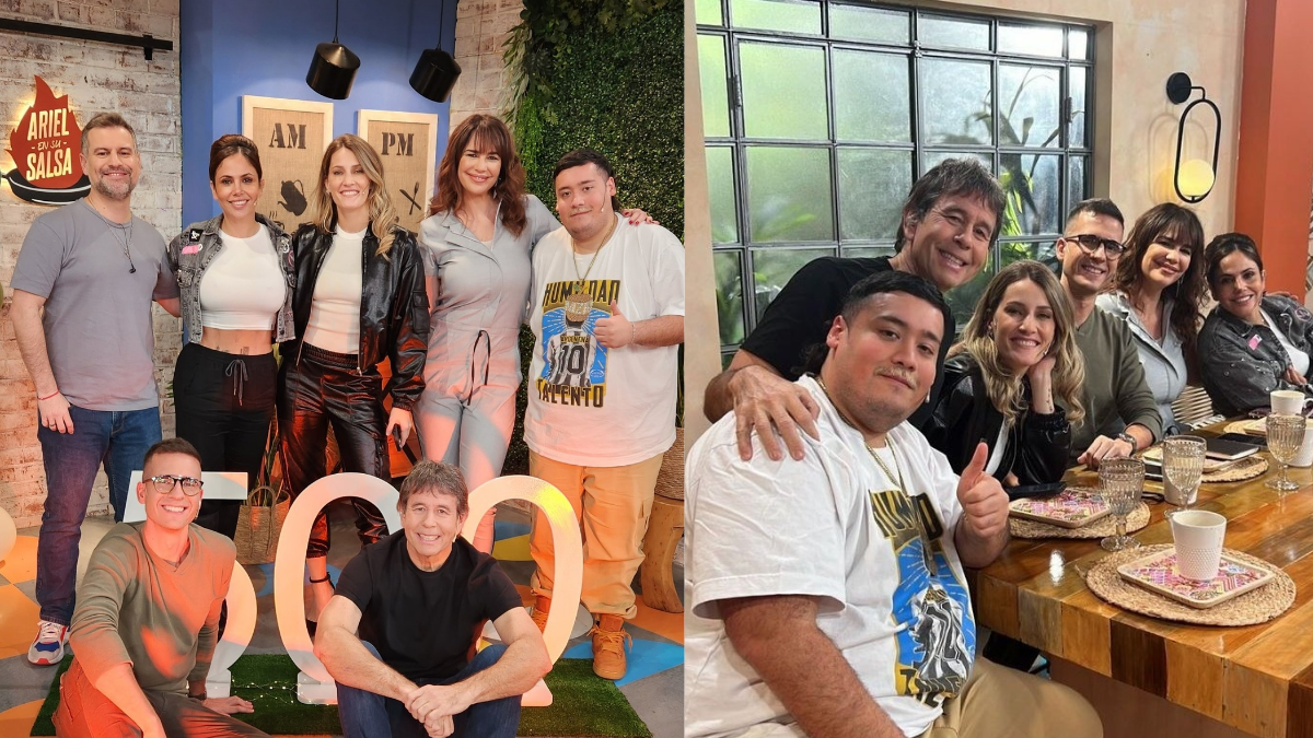 Ariel en su salsa: así festejó Ariel Rodríguez Palacios sus 500 programas