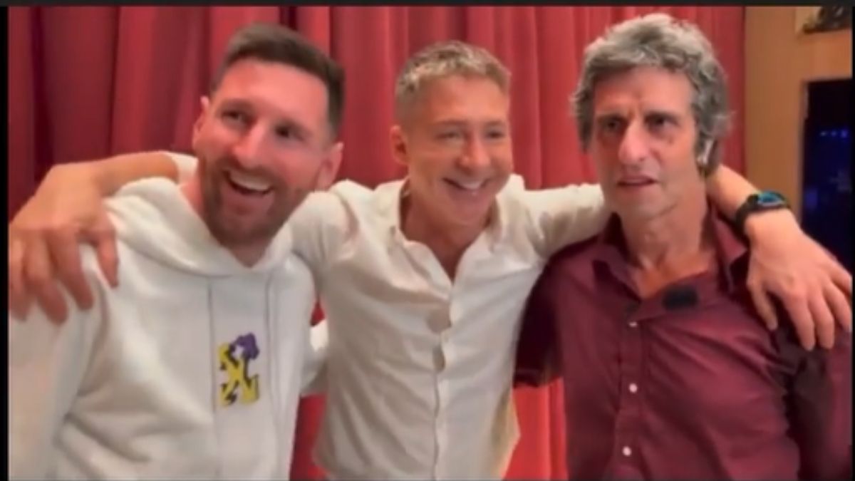 Lionel Messi fue al teatro a ver la obra de Adrián Suar y Diego Peretti