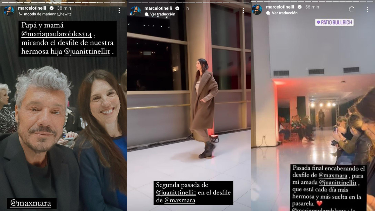 Marcelo Tinelli se mostró junto a Paula Robles y contó el motivo del ...