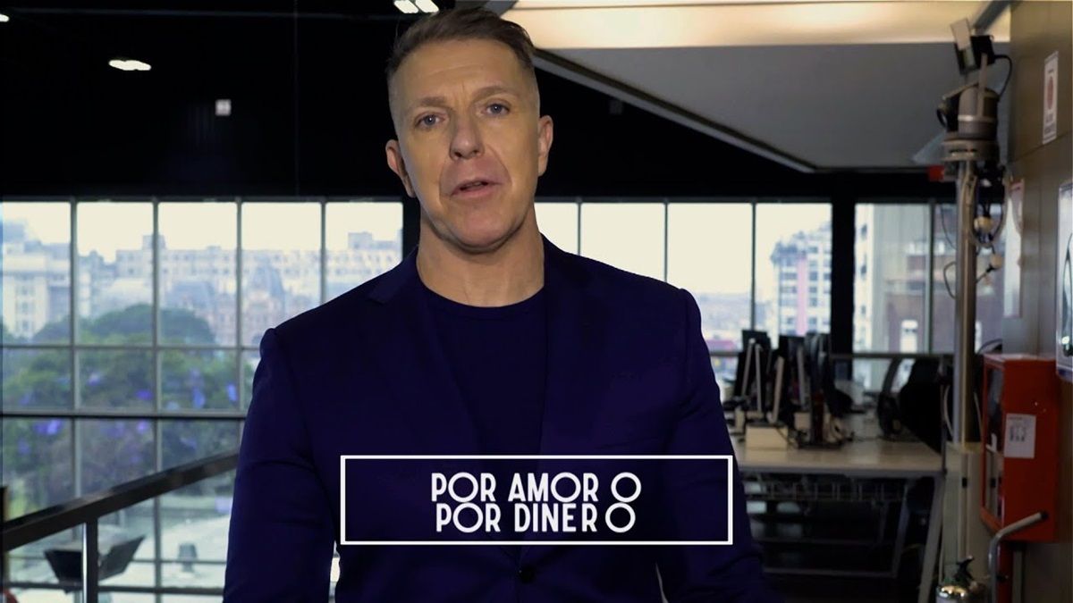 Alejandro Fantino promociona su nuevo programa para El Trece: Por Amor o Por Dinero