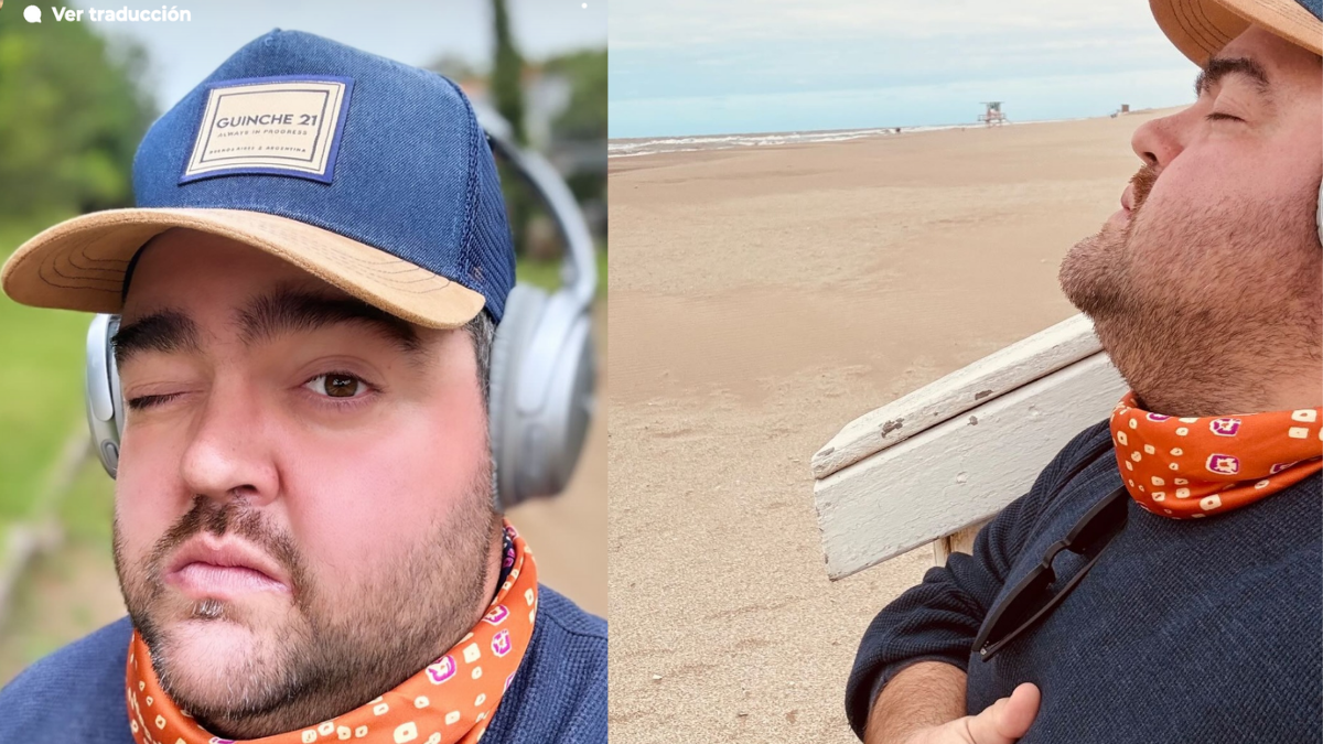 Dario Barassi mostró dónde pasa su reposo tras su doble operación