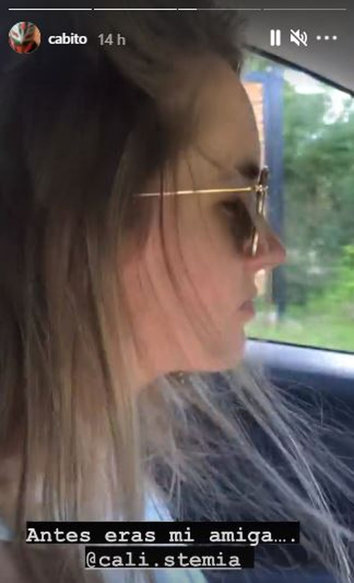 Cabito presentó a su novia