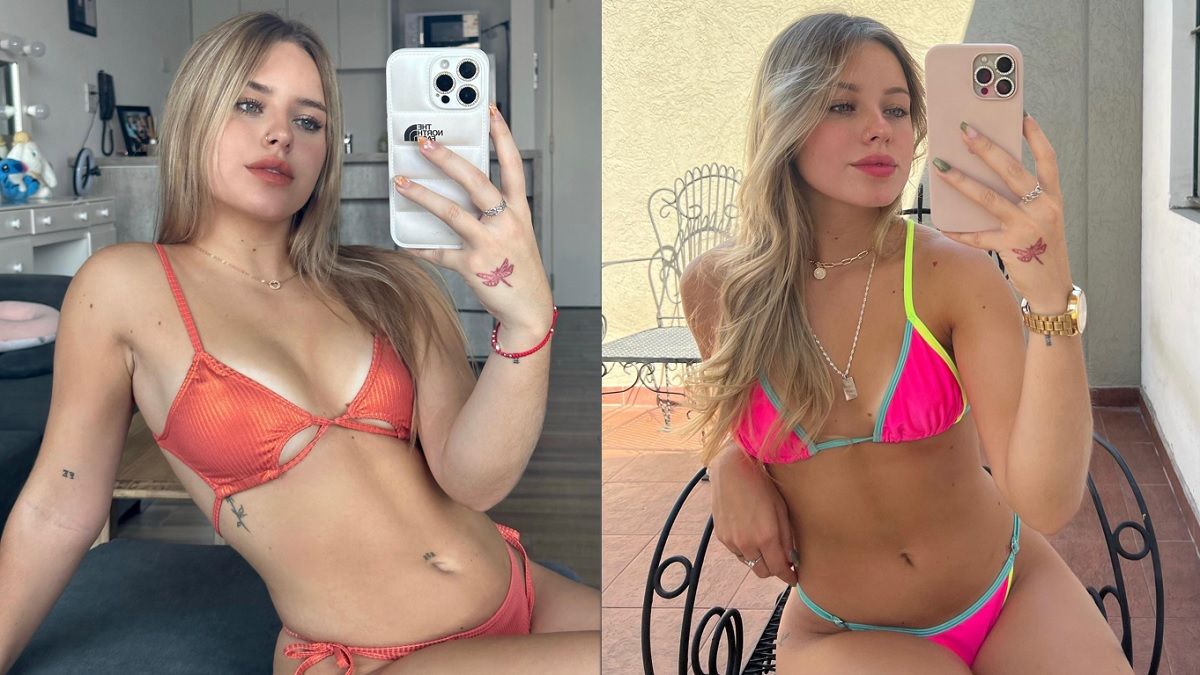 Coti de Gran Hermano lució un microbikini desde su casa