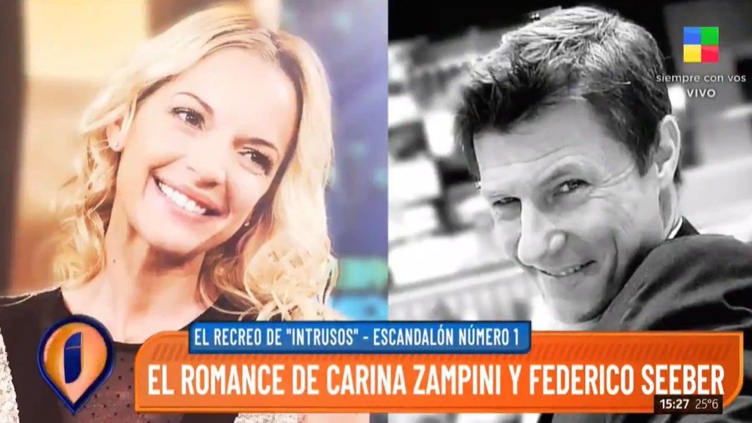 Federico Seeber habló de los rumores de una relación con Carina Zampini
