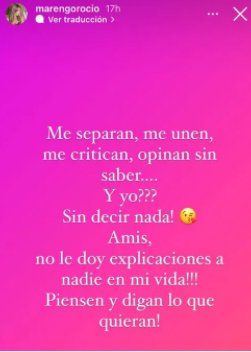 Rocío Marengo enfrentó los rumores de separación de Eduardo Fort