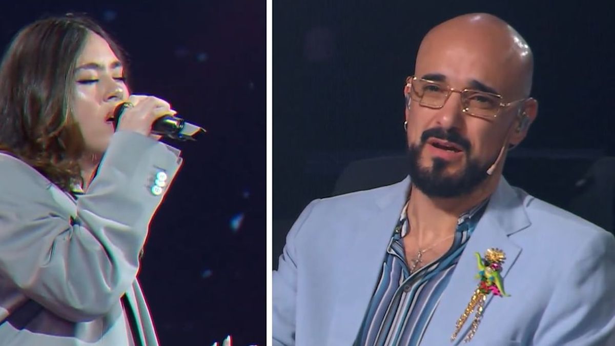 Abel Pintos, conmovido hasta las lágrimas: María Mirabile le dedicó ...