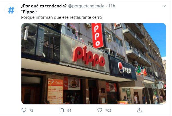 Pippo, el clásico restaruante porteño cerró sus puertas