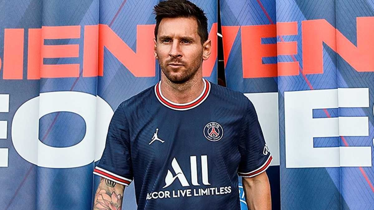 Lionel Messi Presentó La Nueva Camiseta De Psg