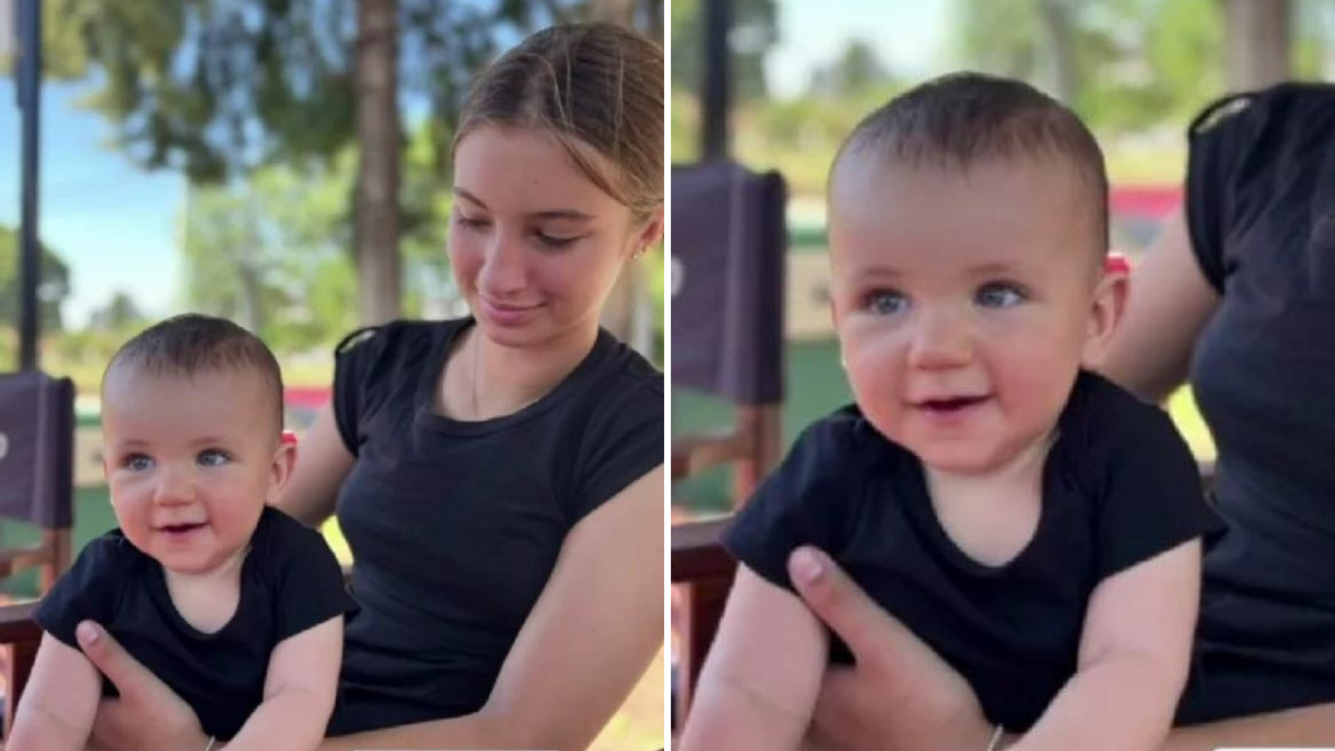 Indiana Cubero compartió un momento muy especial con Luca Cubero: El ...