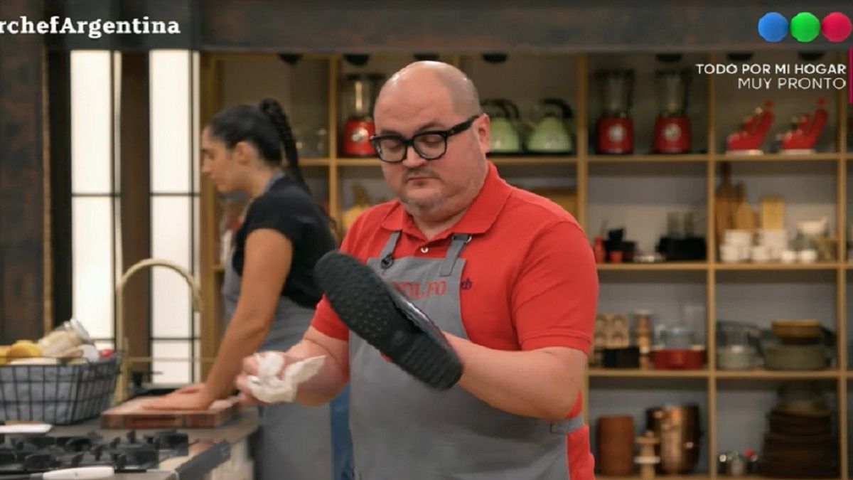 El desopilante episodio que vivió Rodolfo en Masterchef Argentina