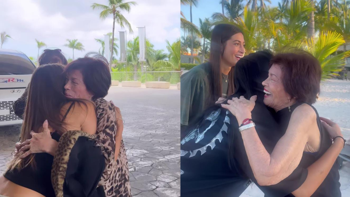 El antes y después de la familia de Ova Sabatini y Catherine Fulop