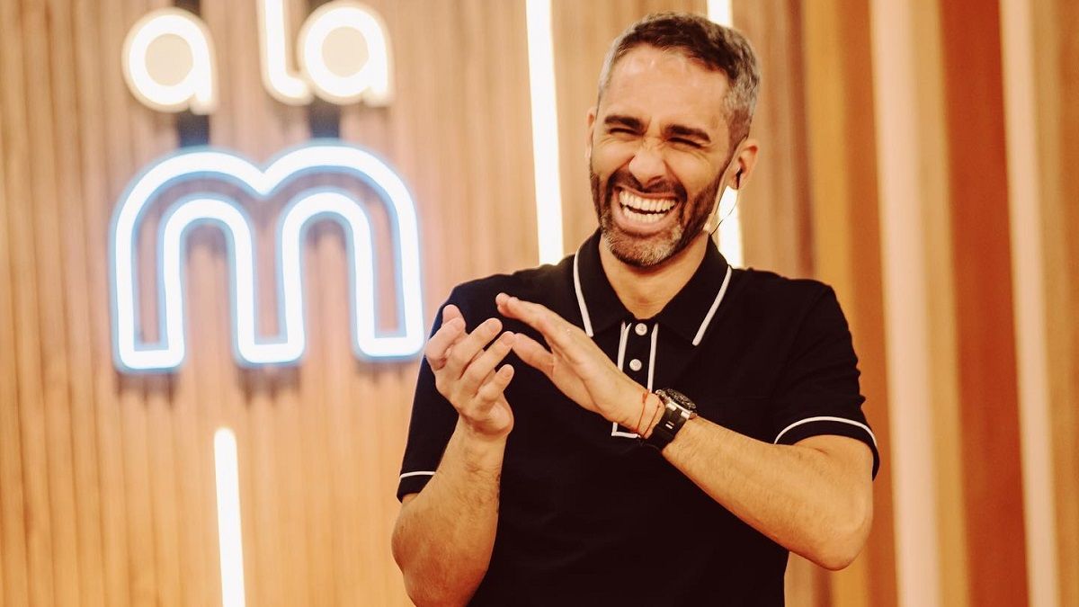 El Pollo Álvarez bailó como Tini al aire y hubo corte de luz