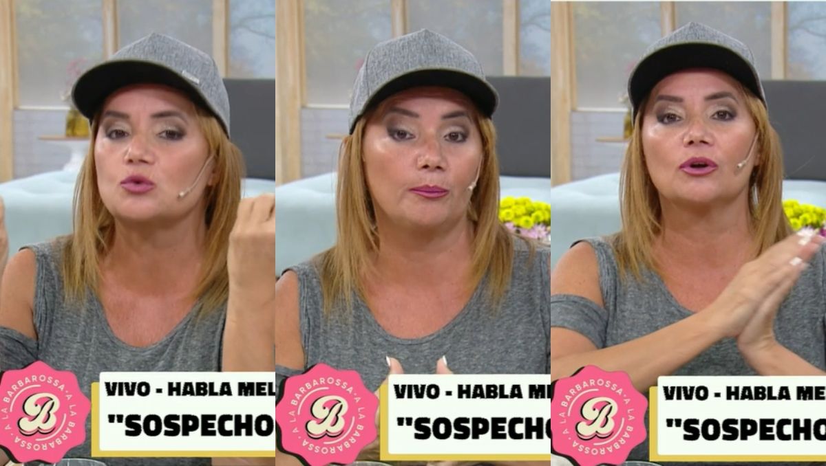 El inesperado look de Nancy Pazos para salir al aire en A la Barbarossa