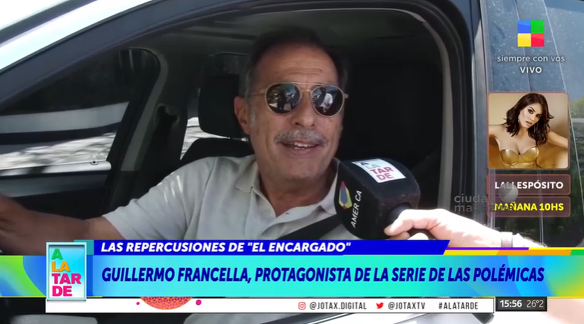 Polémica respuesta de Guillermo Francella a los encargados de edificios