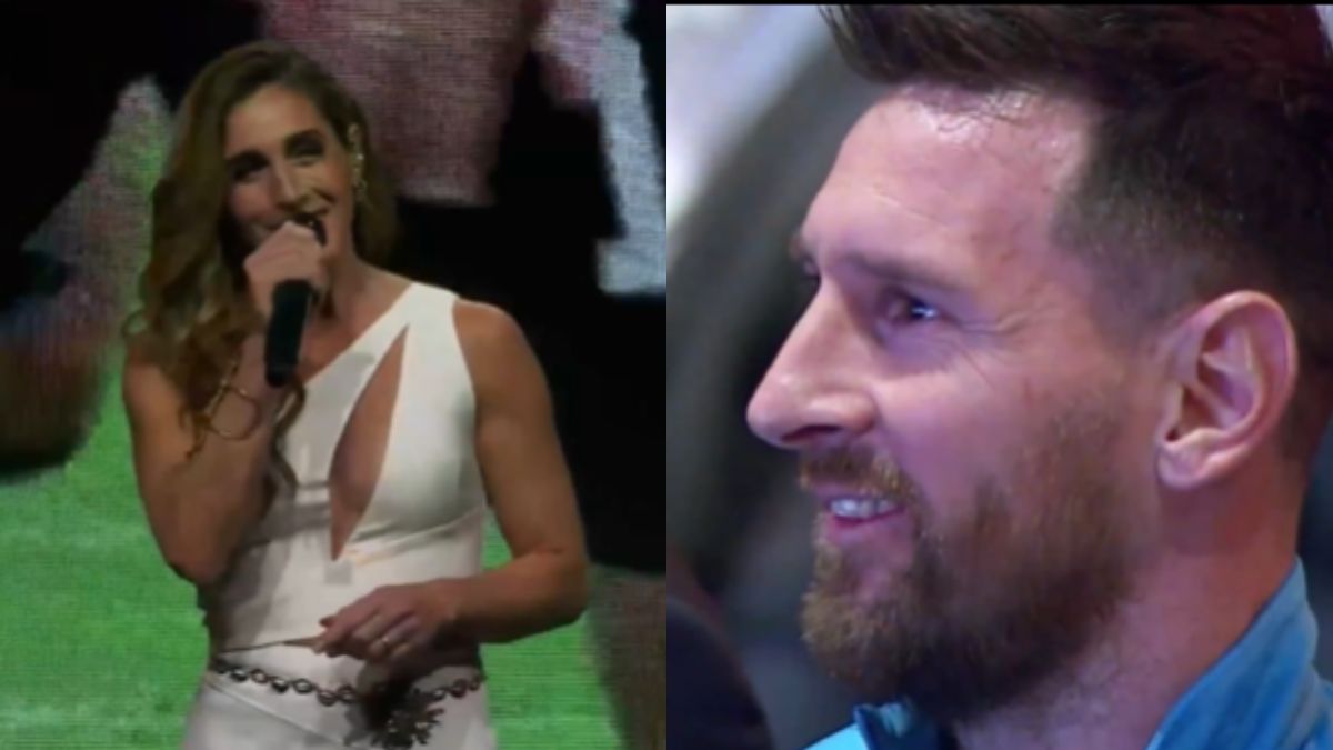 El video de Lionel Messi emocionado ante Soledad Pastorutti