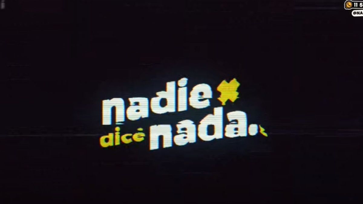 ¿Por qué se fue del aire abruptamente la primera edición de Nadie dice ...