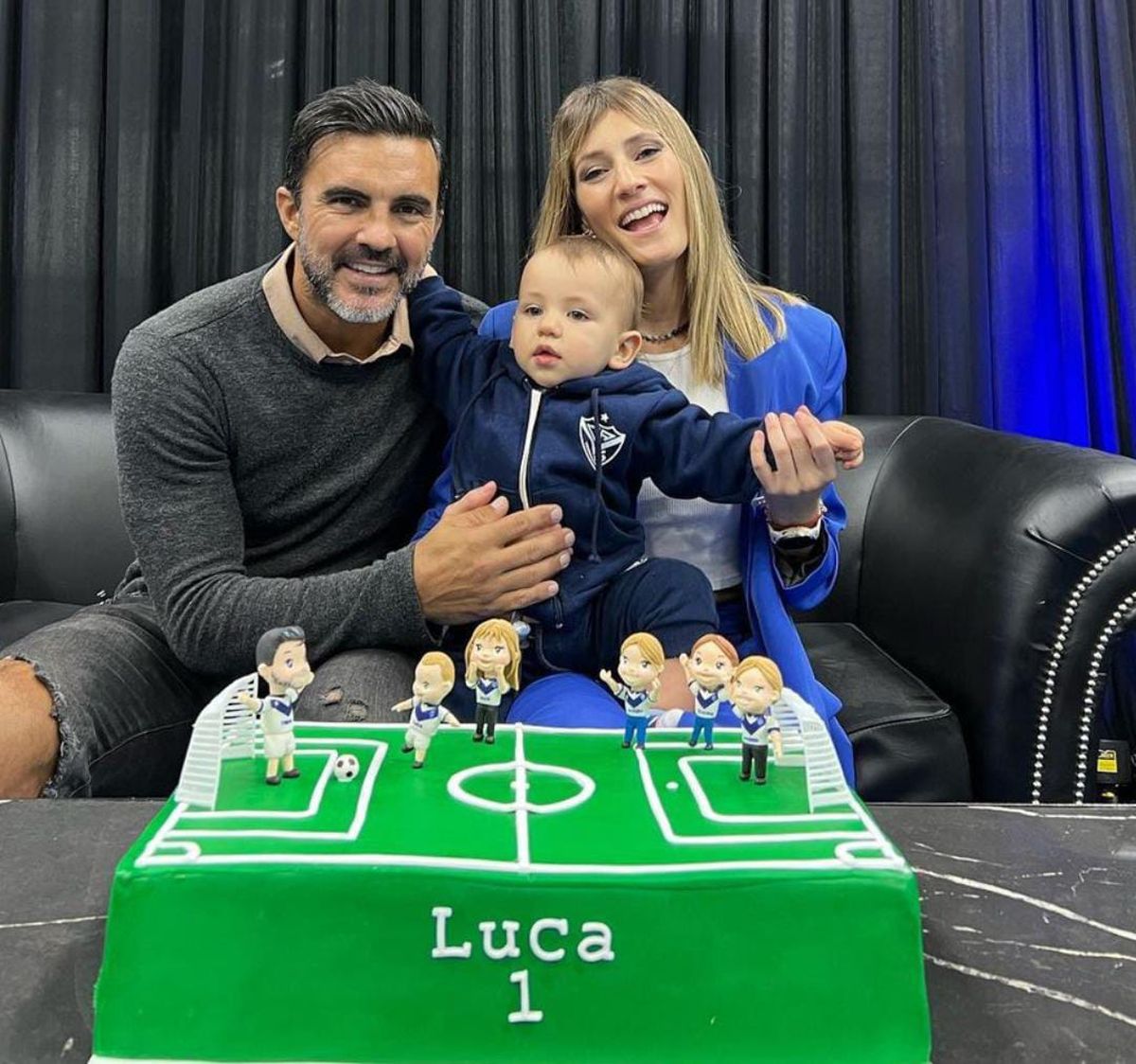 Luca Cubero cumplió su primer añito y así lo celebró Mica Viciconte