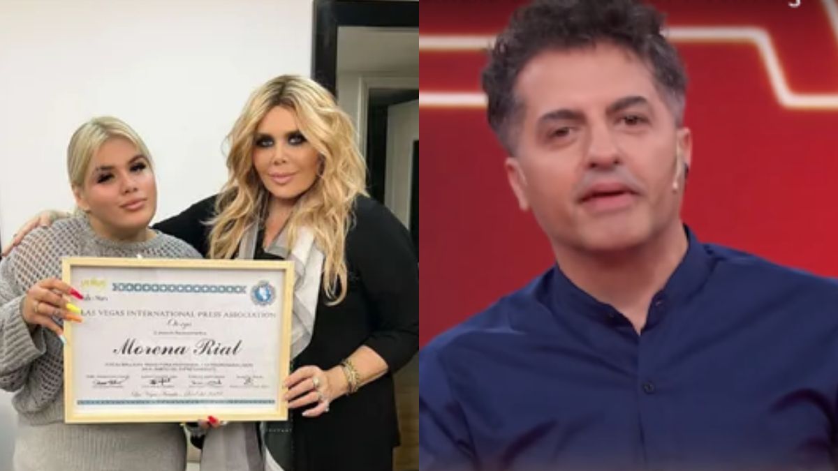 Ángel de Brito opinó sin filtro sobre la distinción que recibió More Rial Ángel de Brito opinó sin filtro sobre la distinción que recibió More Rial