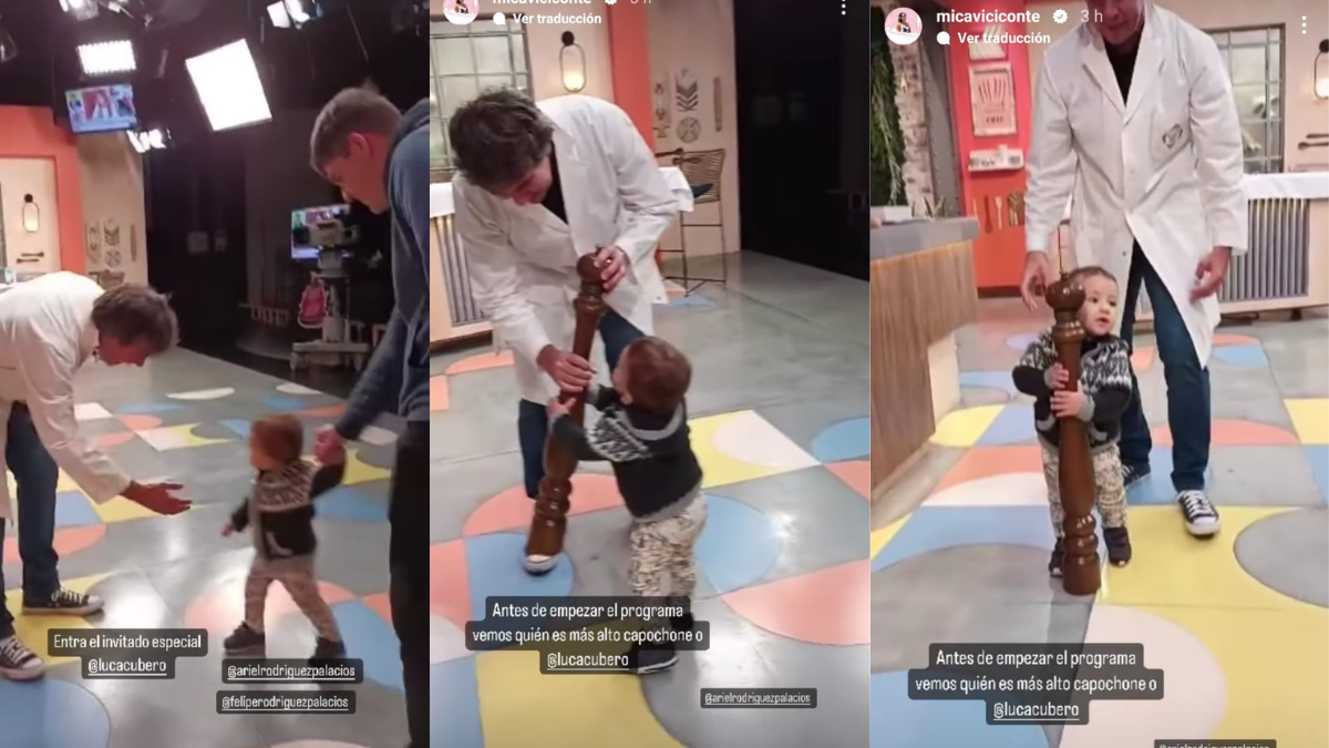 Ariel en su Salsa: el divertido encuentro de Luca Cubero con Ariel ...