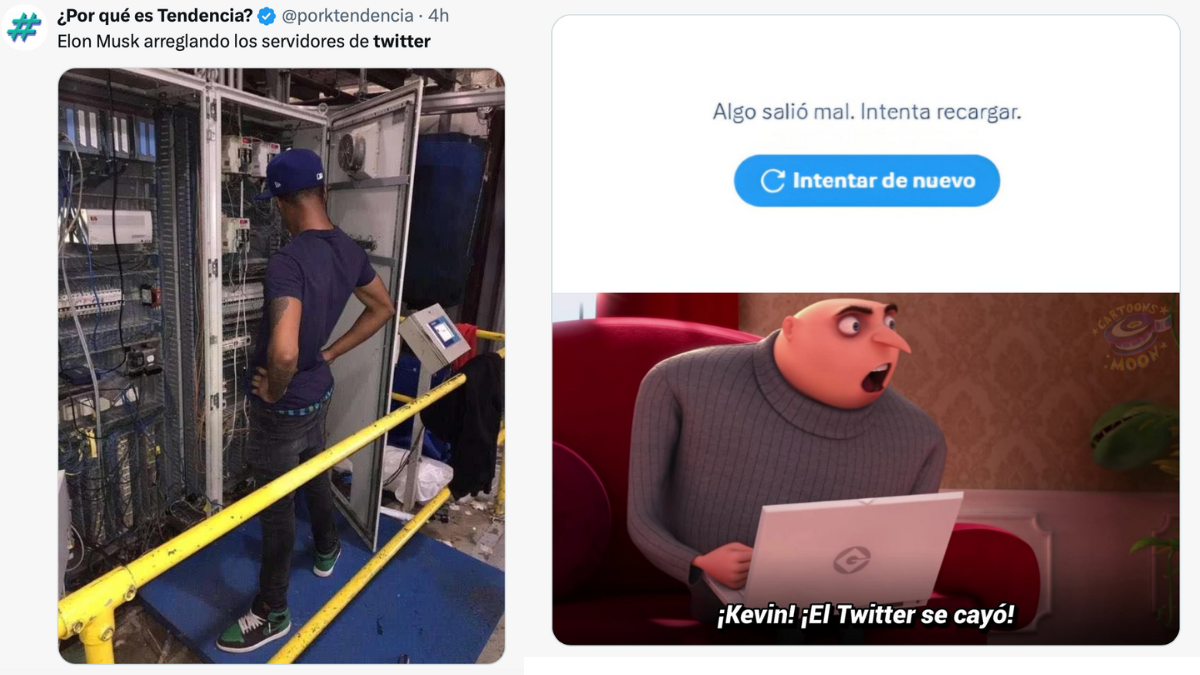 Los mejores memes que dejó la caída mundial de X (Twitter)