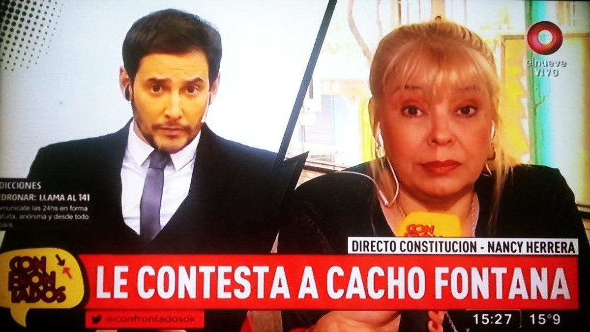 Nancy Herrera respondió a Cacho Fontana: No le metí los cuernos a ...