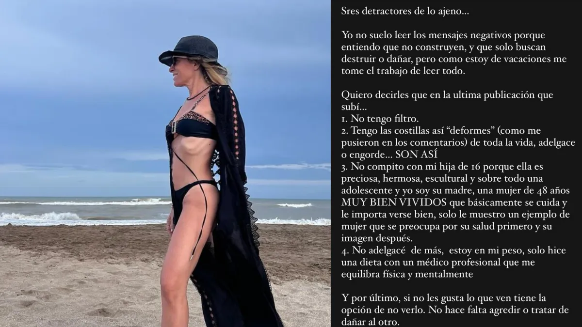 Sandra Borghi reveló qué hizo para lograr su impresionante cambio físico.