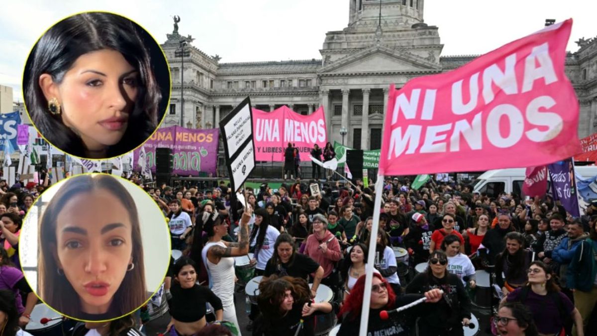 Cazzu y Thelma Fardin marcharon en Ni Una Menos contra la violencia de ...