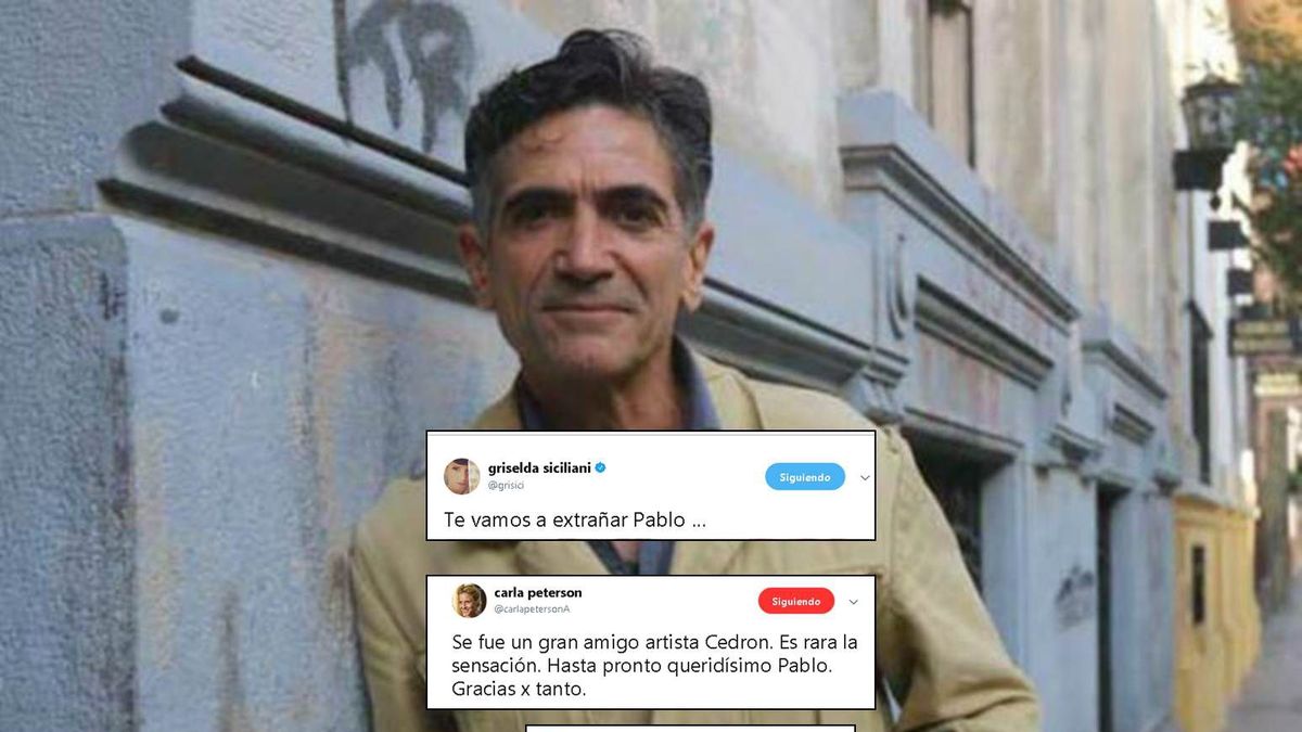 Sorpresivo: falleció el actor Pablo Cedrón a los 59 años