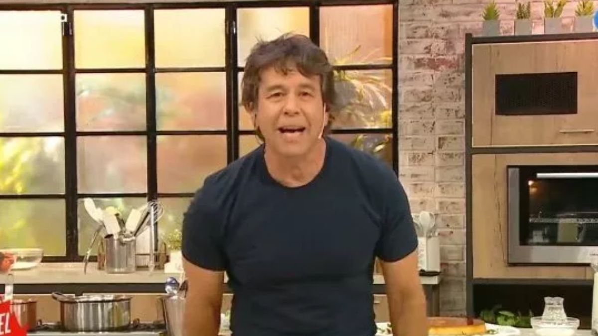Ariel Rodríguez Palacios explotó al aire porque no le salió una receta