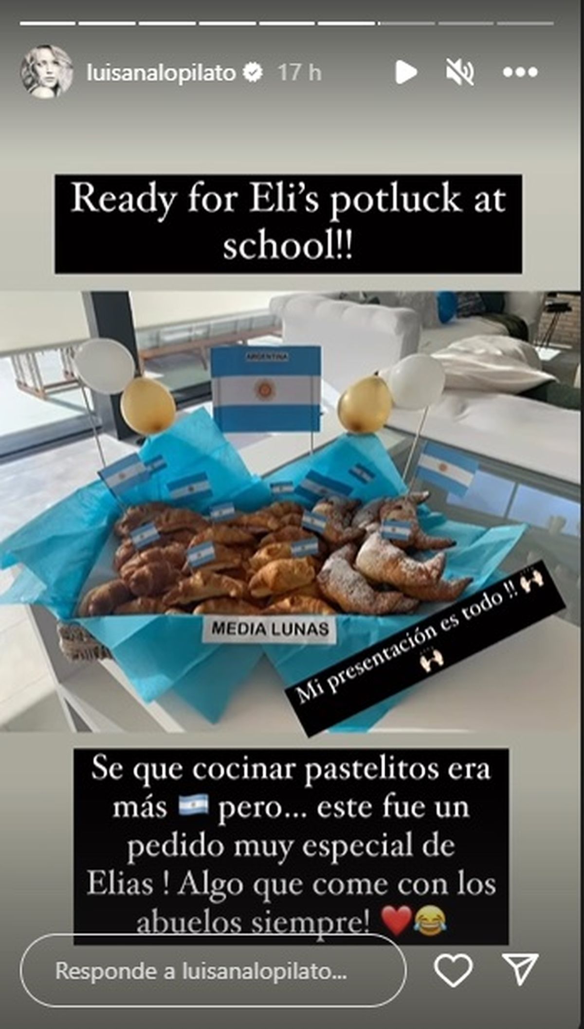 Luisana Lopilato Reveló El Pedido Argentino Que Le Hizo Su Hijo Elías Para Una Actividad De La 
