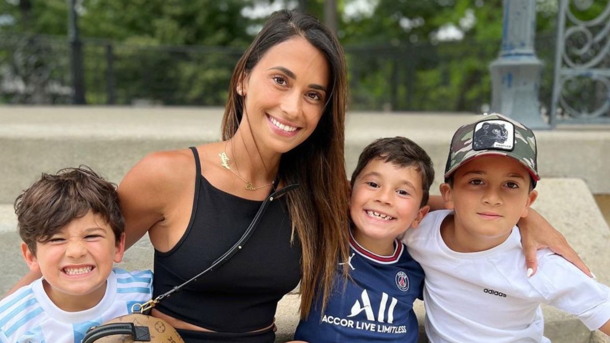 Las fotos de las vacaciones de Antonela Roccuzzo y sus hijos en la ...