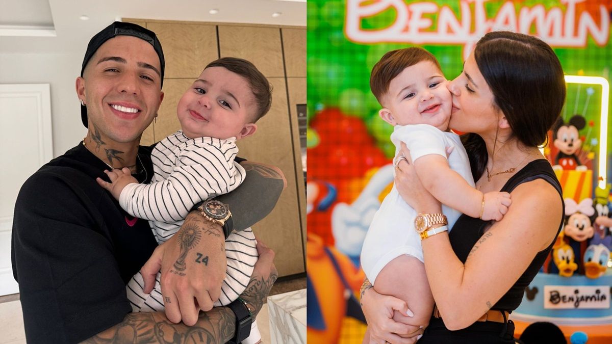 Video viral del hijo de Enzo Fernández y Valu Cervantes probando limón