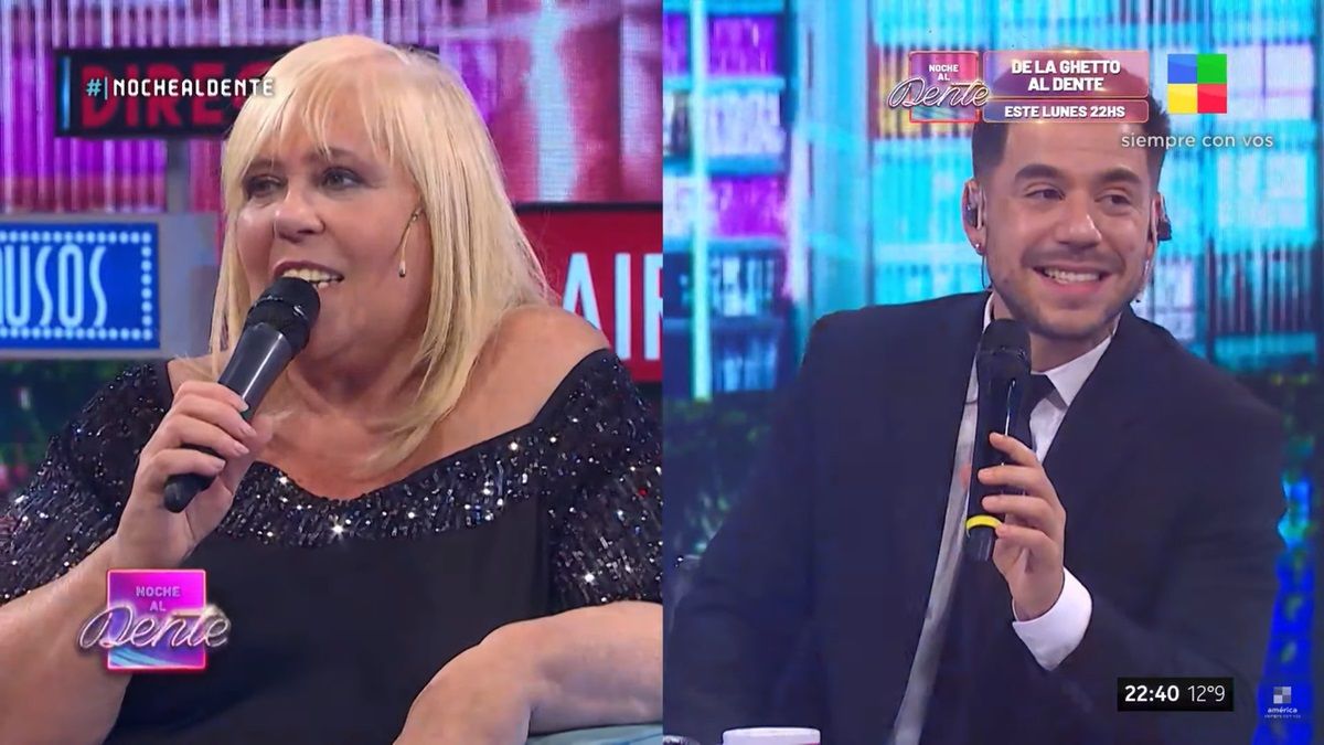 Laura Ubfal estuvo en Noche al Dente y sorprendió con algo inesperado