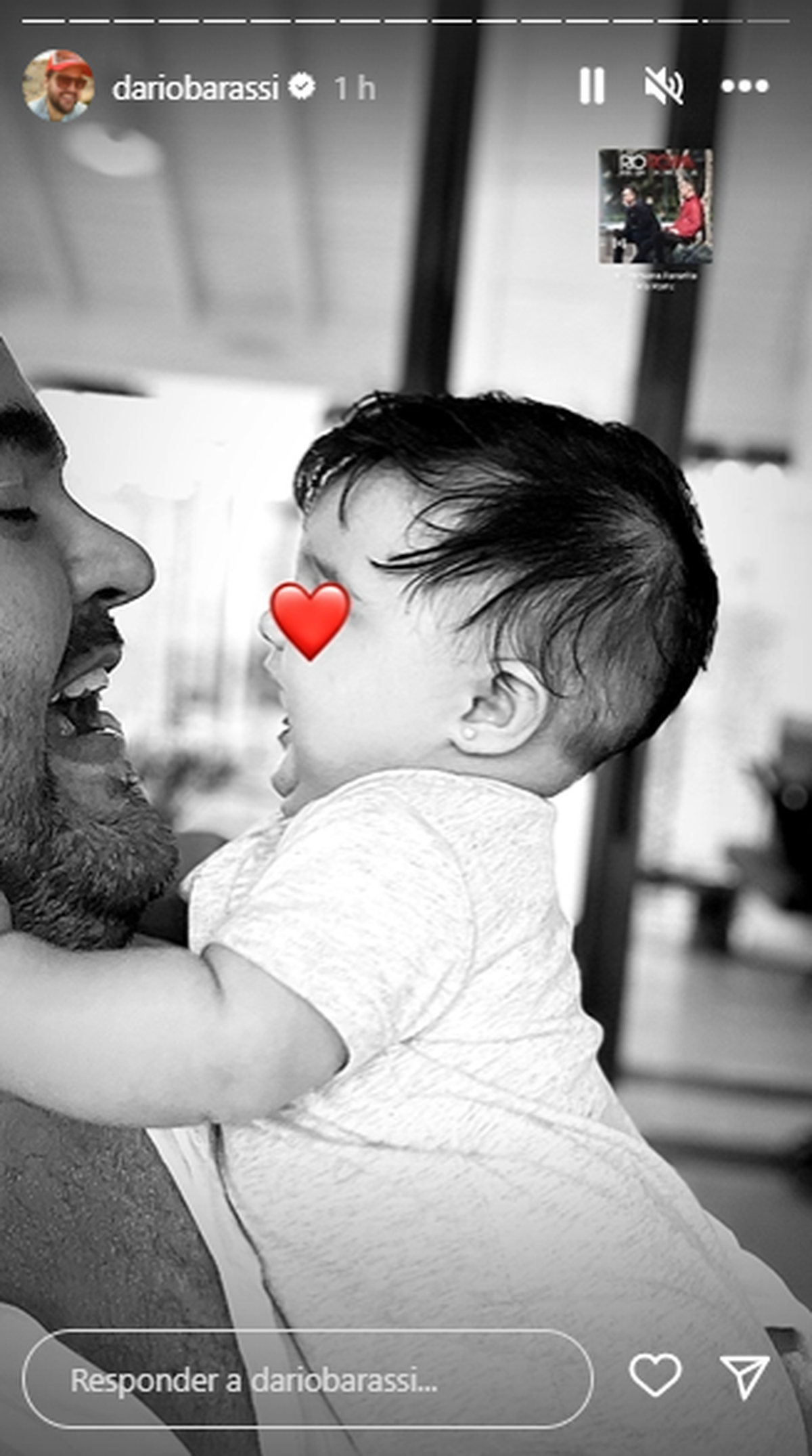 ¡Son iguales! La foto de Darío Barassi y su hija Inés que deja al descubierto su parecido